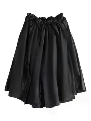 COMME DES GARÇONS TAO Pleated Drawstring Midi Skirt