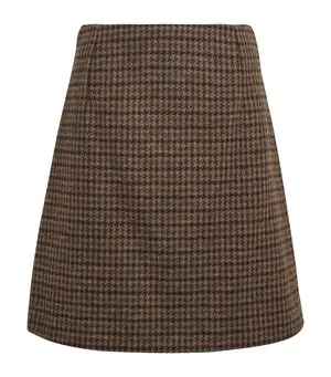 Max Mara Wool-blend A-line Skirt