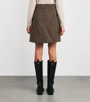 Max Mara Wool-blend A-line Skirt
