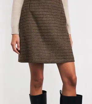 Max Mara Wool-blend A-line Skirt