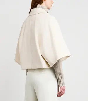 Max Mara Wool-cashmere Cropped Coat