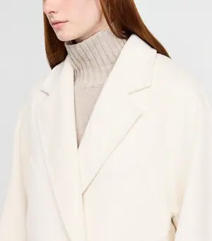 Max Mara Wool-cashmere Cropped Coat
