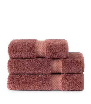 YVES DELORME Toile Santal Guest Towel - Pink