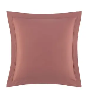 YVES DELORME Triomphe Santal Square Oxford Pillowcase - Pink