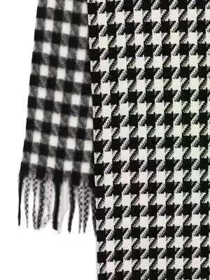 Liu Jo Houndstooth-pattern Scarf