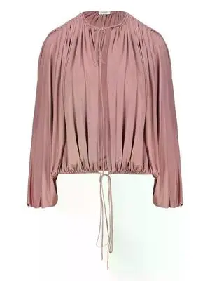 Saint Laurent Drawstring Blouses