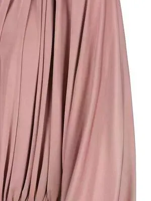 Saint Laurent Drawstring Gathered-shoulder Blouse