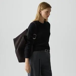 Theory Hobo Bag In Suede