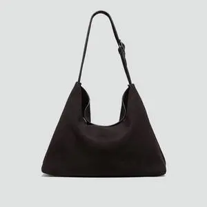 Theory Hobo Bag In Suede