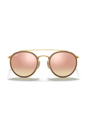 Ray-ban Round Double Bridge Sunglasses