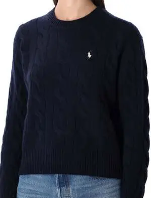 Polo Ralph Lauren Cable-knit Wool And Cashmere Jumper