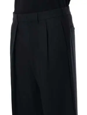 TOM FORD Wool Twill Wide-leg Trousers