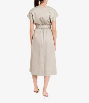 KAOS Belted Cotton Dress