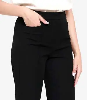 Max Mara Straight Leg Cropped Trousers