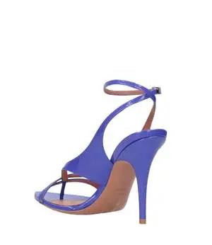CASTAGNA Patent Leather Sandals With Stiletto Heel