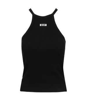 Msgm Embroidered Performance Tops For Women