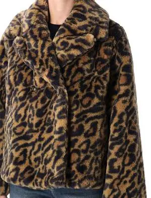 A.p.c. Animal Print Coat