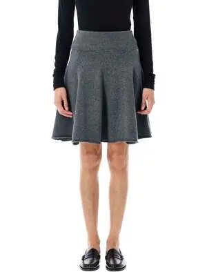 Extreme Cashmere Knee Length Skirts