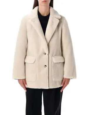 URBANCODE Faux Fur Reversible Tailored Coat