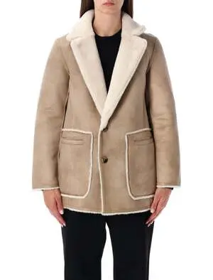 URBANCODE Faux Fur Reversible Tailored Coat