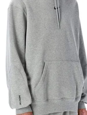 Nike Cotton Blend Nocta Fleece Hoodie - Grey