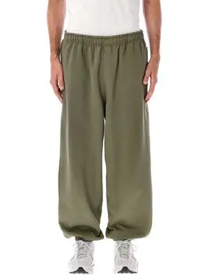 Nike Solo Swoosh Fleece Trousers - Medium Olive