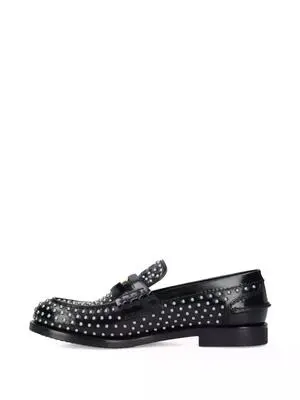 Miu Miu Studded Penny Loafers