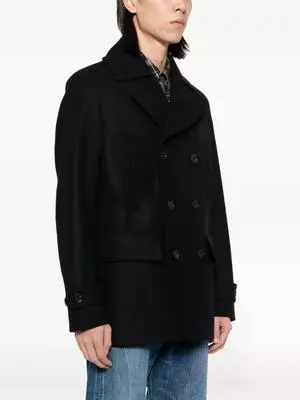 Belstaff Double-breasted Wool-cashmere Coat