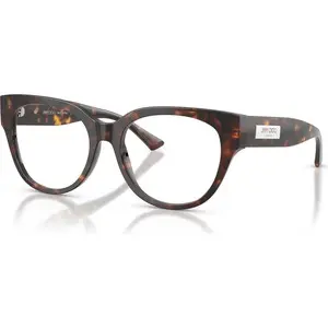 JIMMY CHOO 53mm Phantos Optical Glasses - Tortoise