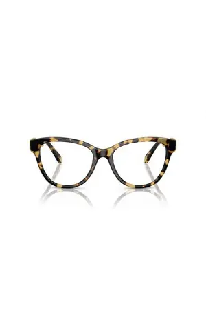 SWAROVSKI 54mm Round Eyeglasses - Tortoise