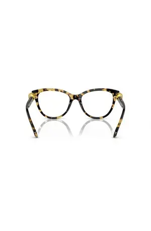 SWAROVSKI 54mm Round Eyeglasses - Tortoise