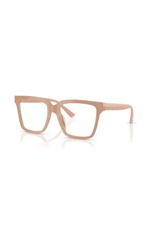 JIMMY CHOO 54mm Square Optical Glasses - Pink