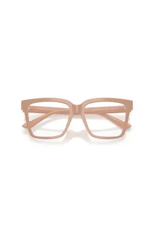 JIMMY CHOO Square Acetate Eyeglasses - Pink