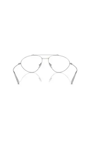 FERRARI 58mm Irregular Optical Glasses - Silver