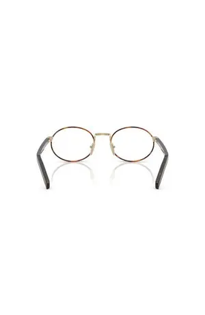 Prada 52mm Oval Optical Glasses