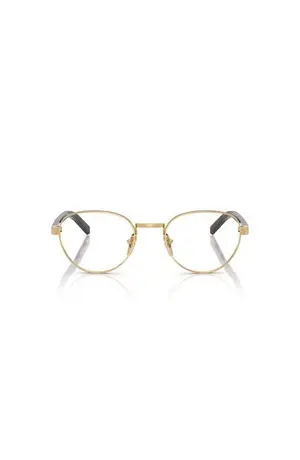 Prada 51mm Round Eyeglasses