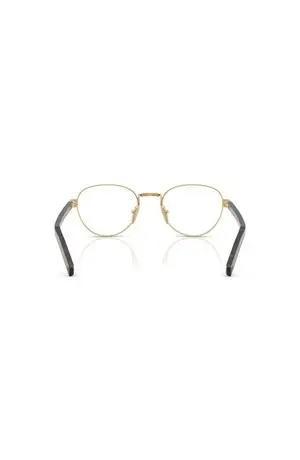 Prada 51mm Round Eyeglasses