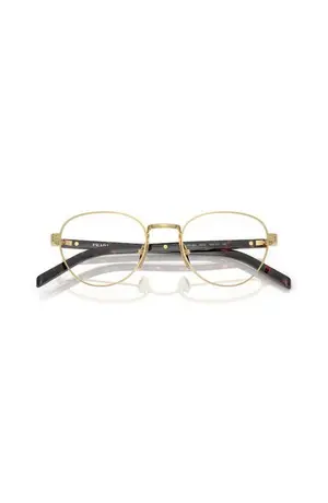 Prada 51mm Round Eyeglasses