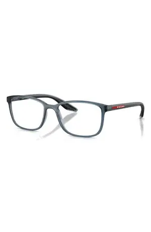 Prada 55mm Rectangle Eyeglasses