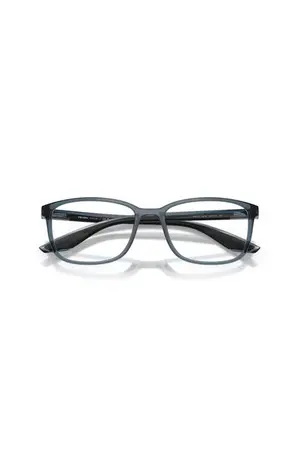 Prada 55mm Rectangle Eyeglasses