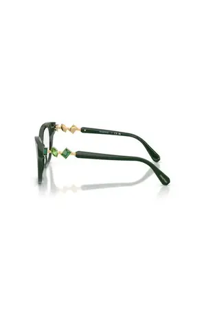 SWAROVSKI 50mm Square Eyeglasses