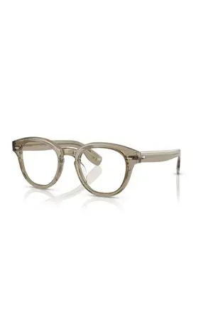 Oliver Spencer 50mm Round Eyeglasses - Green