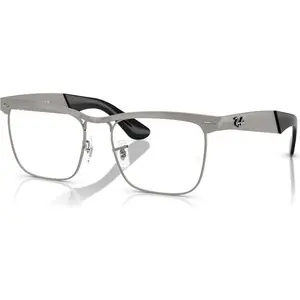 Ray-ban 53mm Square Eyeglasses - Grey
