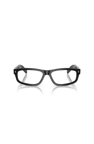 Prada 57mm Rectangle Optical Glasses