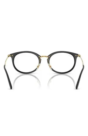 Ray-ban 51mm Oval Full Rim Eyeglasses