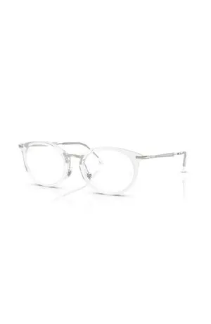 Ray-ban 51mm Oval Eyeglasses - Transparent