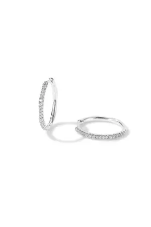 CLASSICHARMS Gaia Celestial Sunburst Mini Hoop Earrings - Silver
