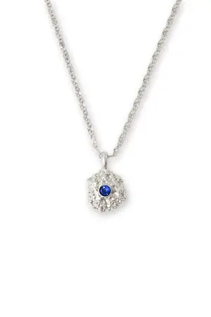 CLASSICHARMS Shayla Molten Cubic Zirconia Pendant Necklace - Gold/blue