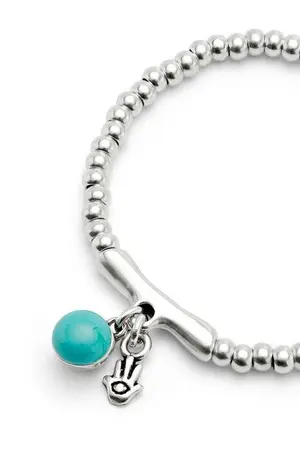 UNODE50 Turquoise Murano Core Bracelet