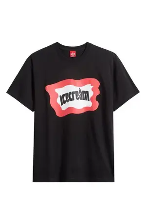 ICECREAM Games Graphic T-shirt - Black